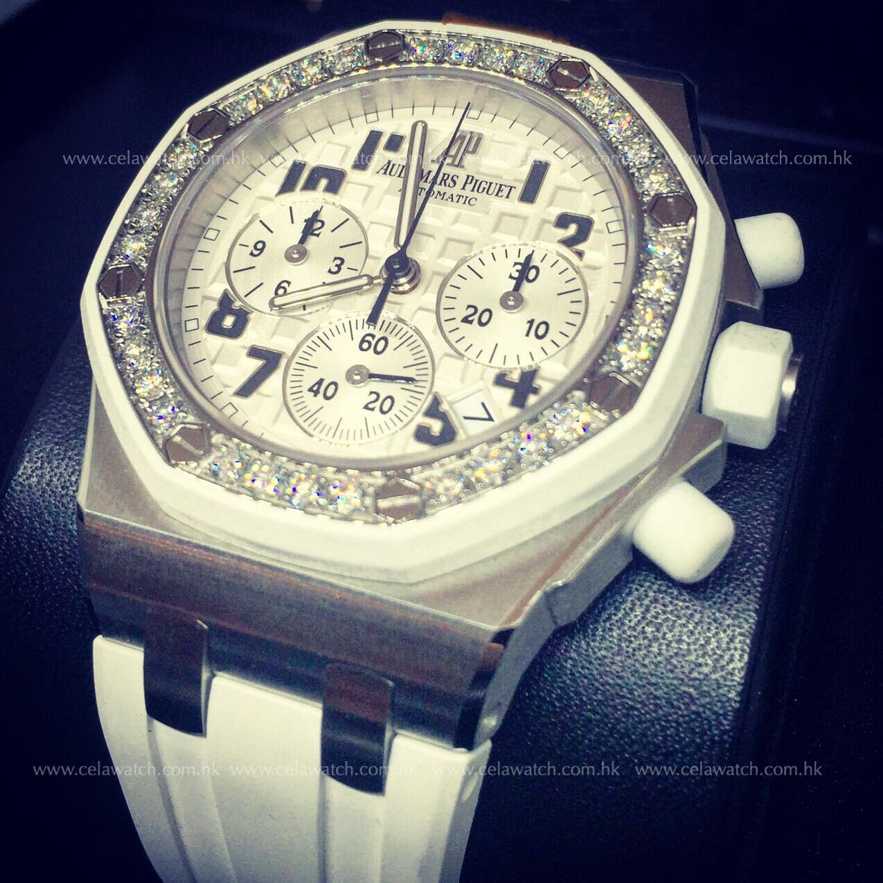 Products | CELAWATCH CONCEPT - AP Lady Chronograph Diamonds